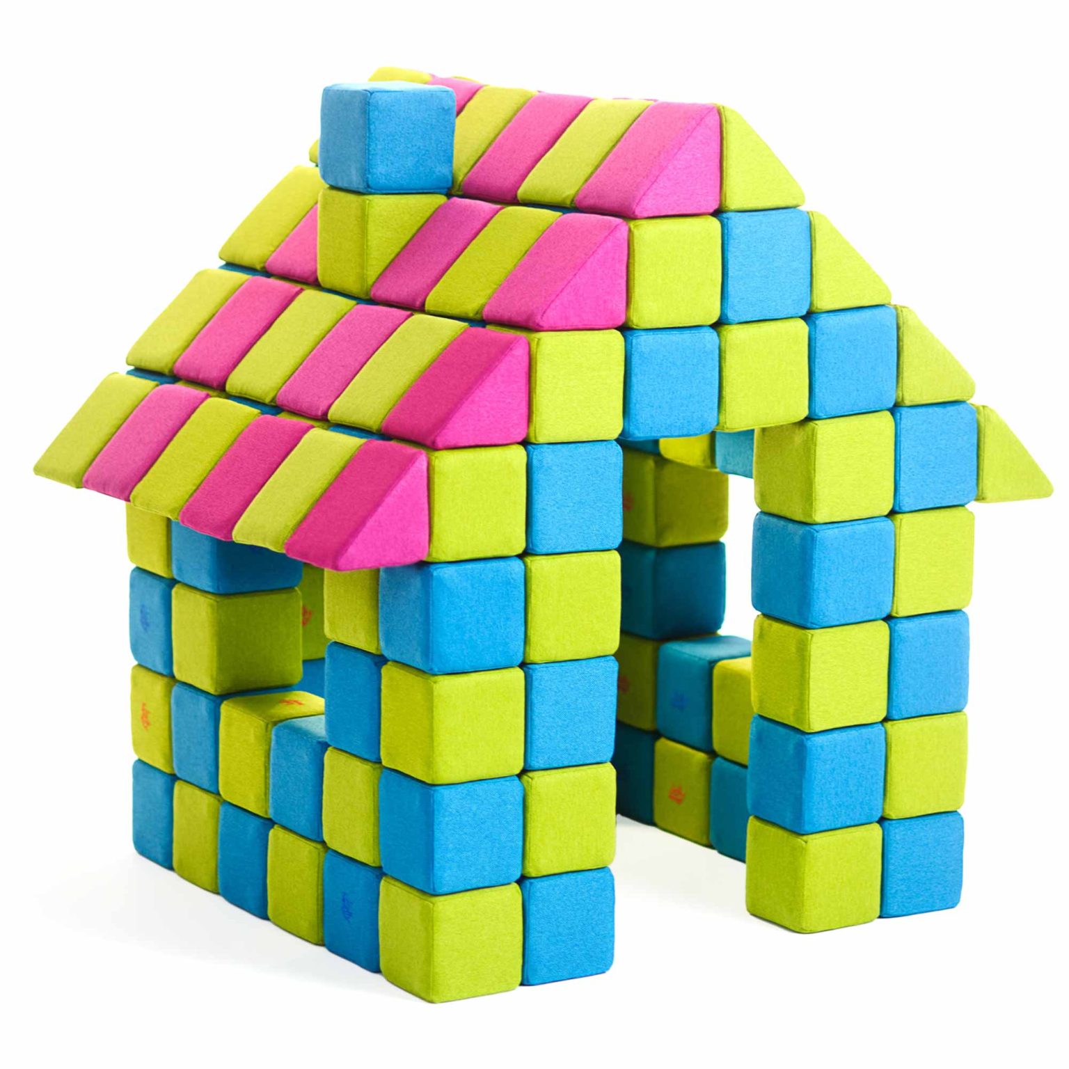 Medium Set: 50 Soft Blocks for Nursery and Kindergarten Play ...